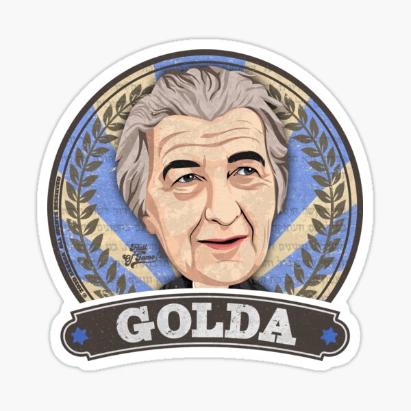 Golda Meir Stickers | Redbubble