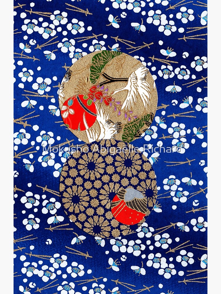 "Collage 125 | Japanese washi yuzen chiyogami origami paper collage ...