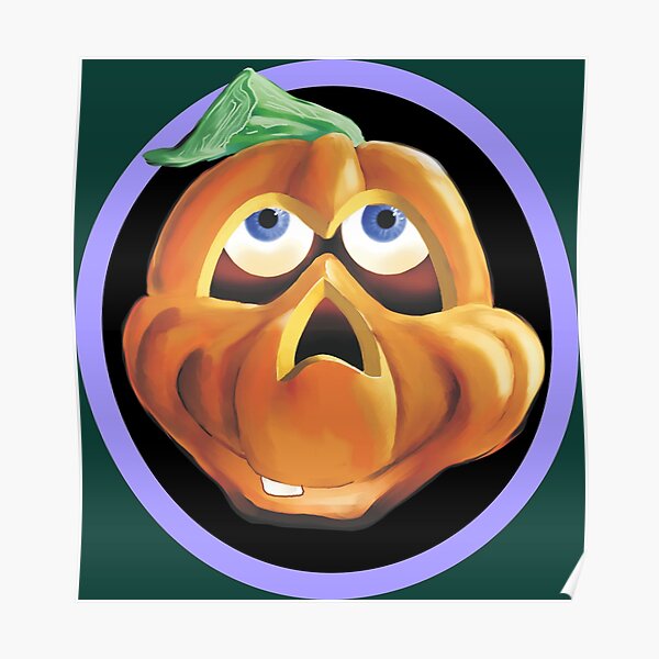 "PUMPKIN BUMPKIN CARTOON" Poster for Sale by buckbegawk | Redbubble