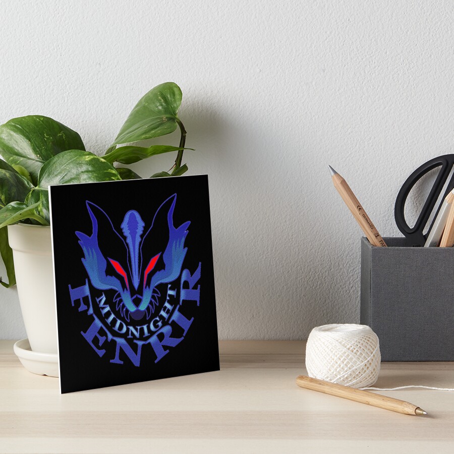 "Gundam Midnight Fenrir Corps" Art Board Print by fareast | Redbubble