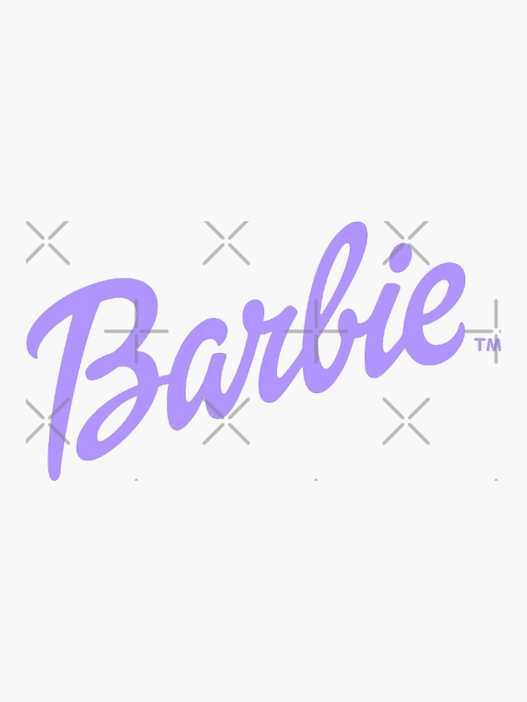 "purple barbie" Sticker for Sale by tatiyanarakiah | Redbubble