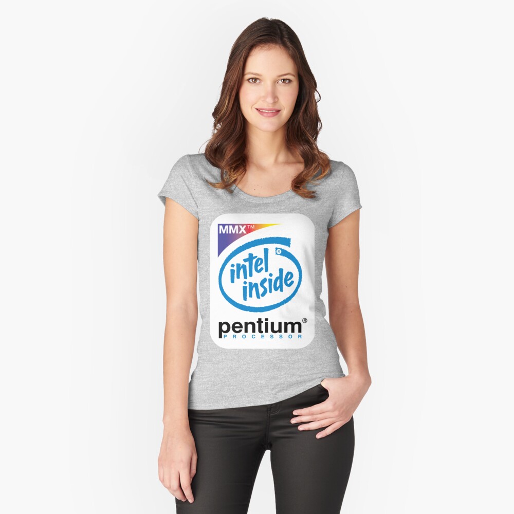 "Intel Pentium MMX Processor Sticker" Sticker for Sale by mvogl | Redbubble