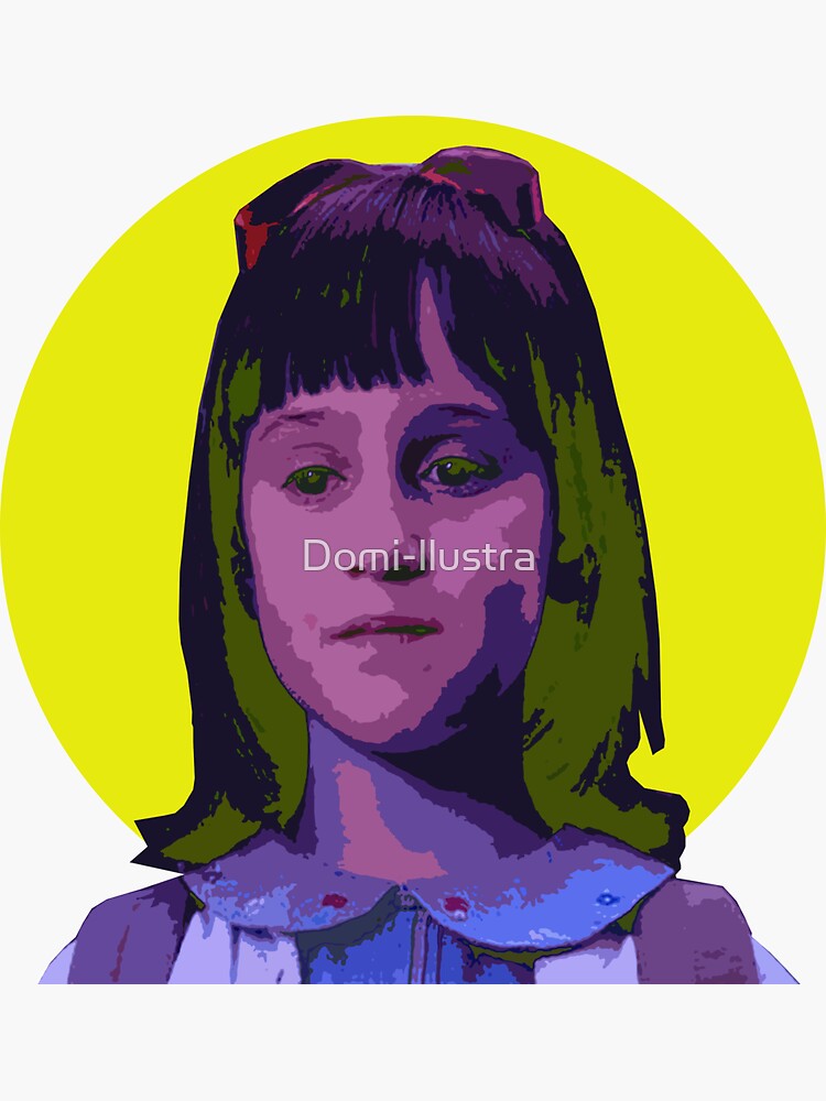 "Matilda pop art" Sticker by Domi-llustra | Redbubble
