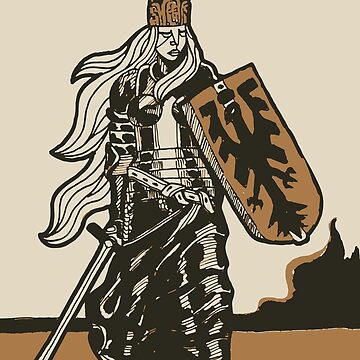 "Germania - Personification of Germany" Sticker for Sale by artkarthik ...