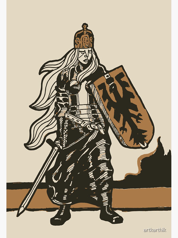 "Germania - Personification of Germany" Sticker for Sale by artkarthik ...
