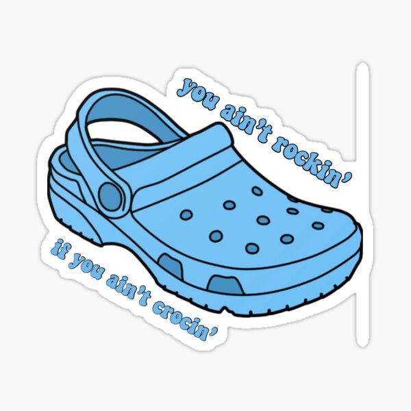 "Crocs" Sticker by johanna16 | Redbubble
