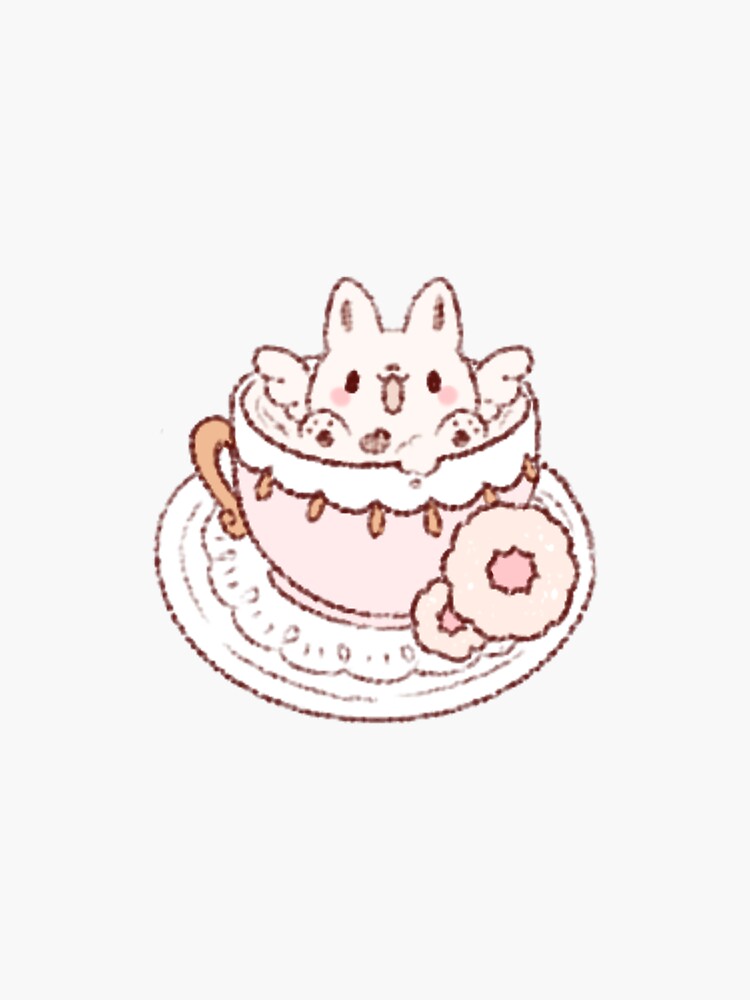 "Dog Cafe" Sticker for Sale by mahkala | Redbubble