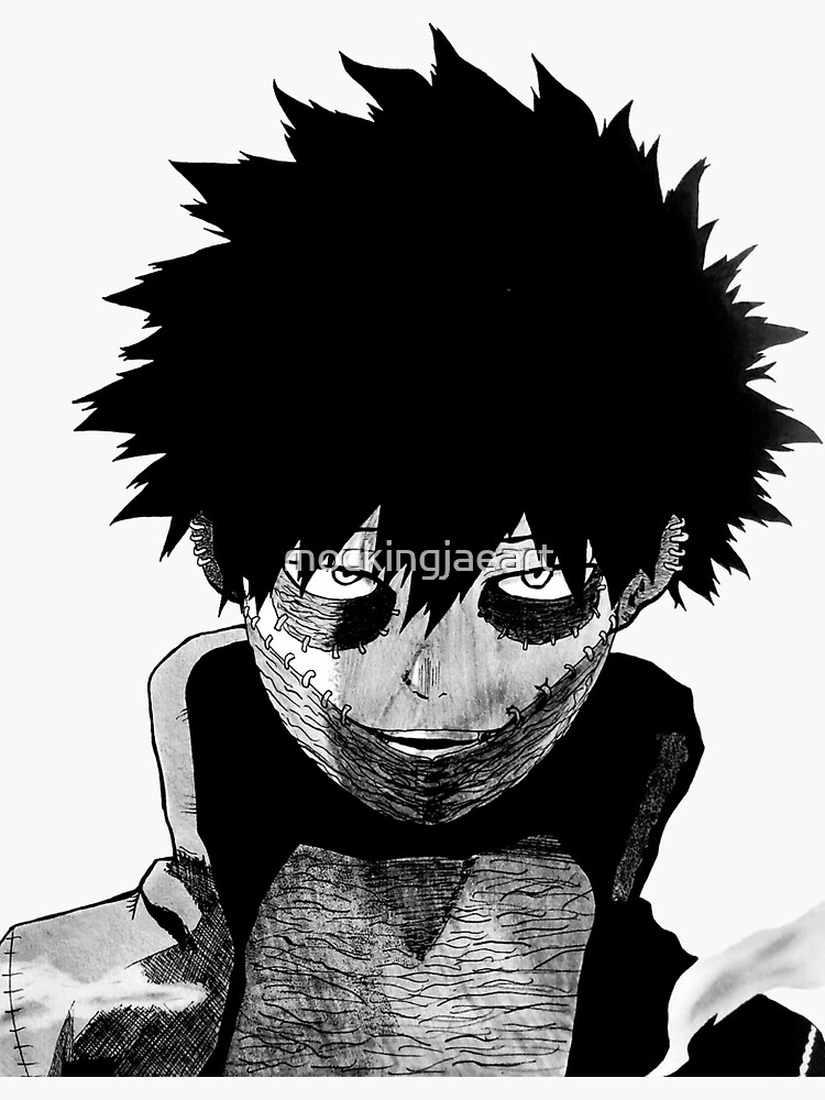 "Dabi" Sticker by mockingjaeart | Redbubble