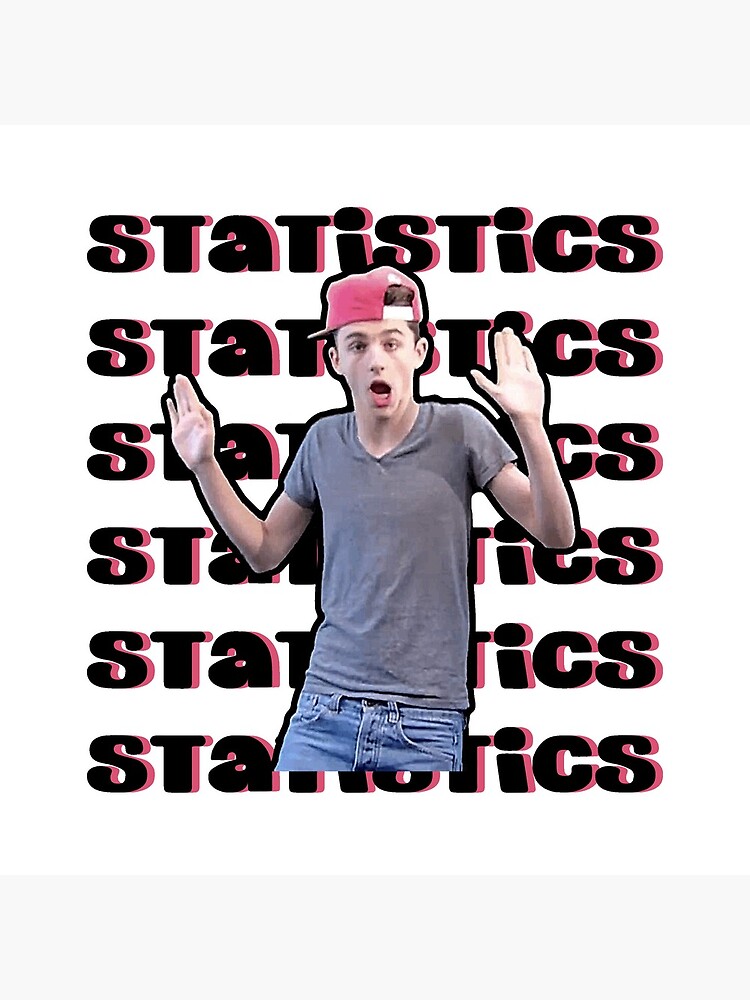 Statistics Timothee Chalamet Premium Matte Vertical Poster