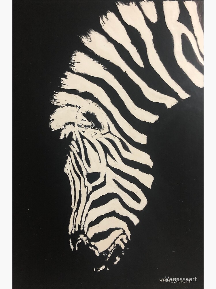 "Zebra scratch card" Poster by Vanessaart | Redbubble