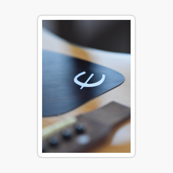 "Epiphone Guitar" Sticker for Sale by estesphoto | Redbubble