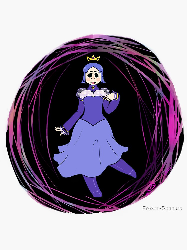 "Void Princess" Sticker by Frozen-Peanuts | Redbubble