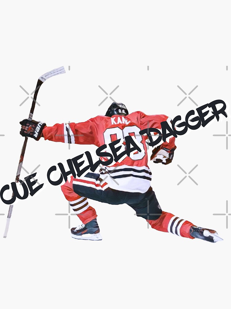 "Cue Chelsea Dagger" Sticker by captainbryzzo | Redbubble