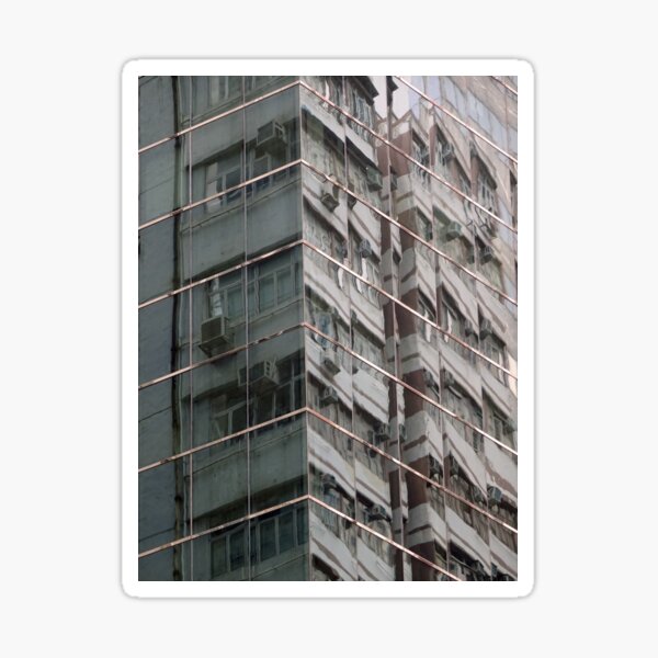"Hong Kong windows" Sticker for Sale by cuisinecat2 | Redbubble