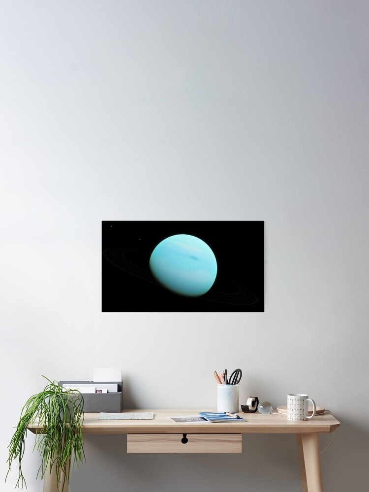 "Real Uranus Image - NASA - High Resolution" Poster for Sale by World ...