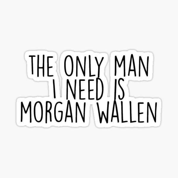 Morgan Wallen Stickers | Redbubble
