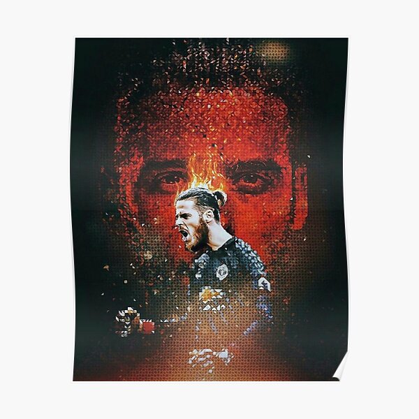 "Art de Gea" Poster by fanyneni | Redbubble