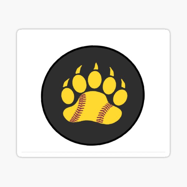 "Bears Logo" Sticker for Sale by goodxvibezz | Redbubble