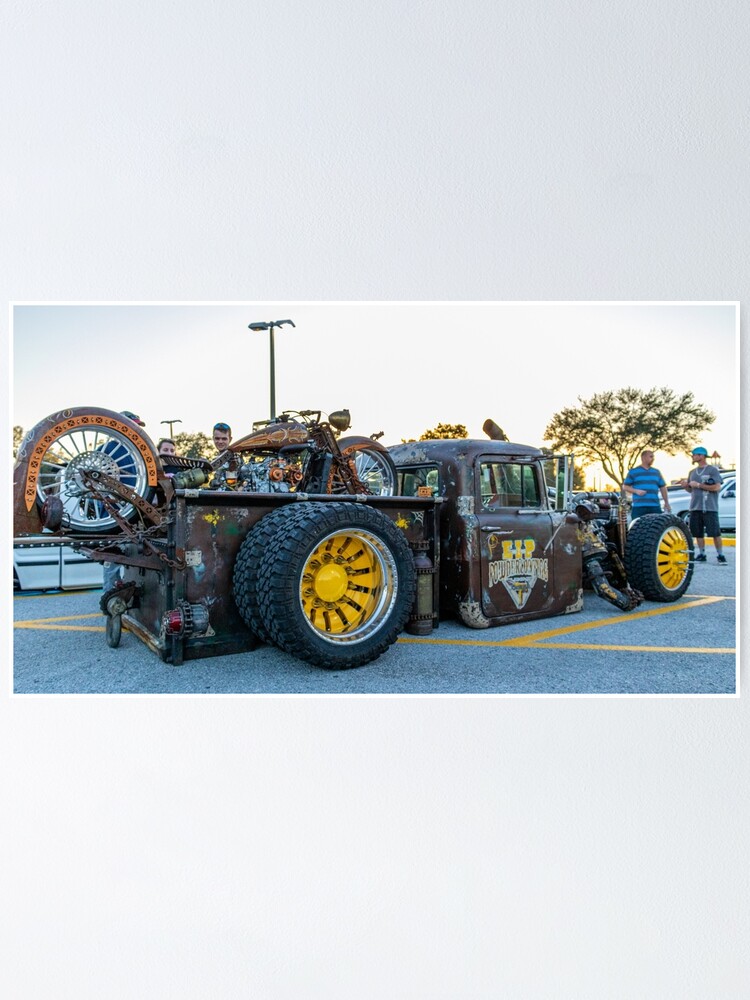 "Custom Rat Rod" Poster by -LGM- | Redbubble