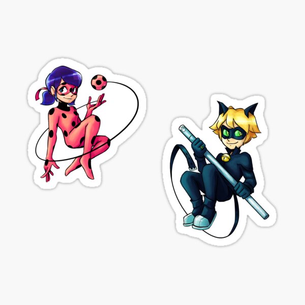 Chat Noir Stickers | Redbubble