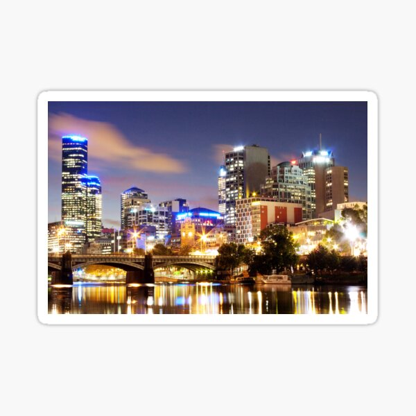 "Melbourne, Australia" Sticker for Sale by NomadderWhere | Redbubble
