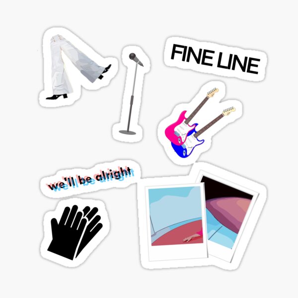 "Fine Line Harry Styles Sticker Pack" Sticker for Sale by sophiamgos ...