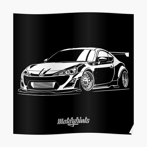 "FRS" Poster for Sale by MotorPrints | Redbubble