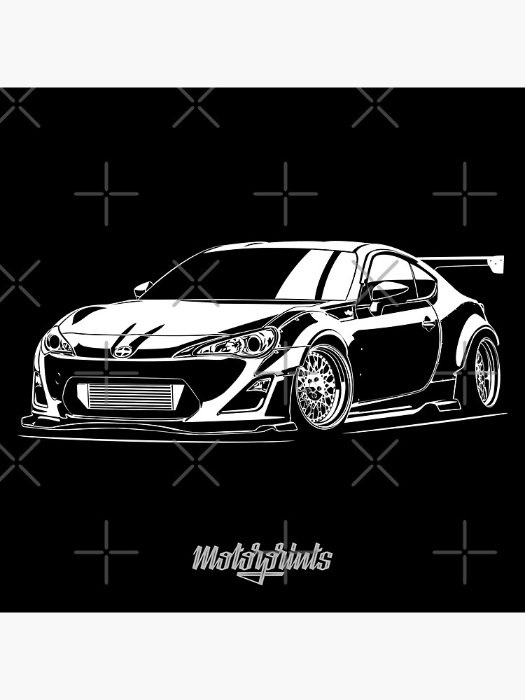 "FRS" Sticker for Sale by MotorPrints | Redbubble