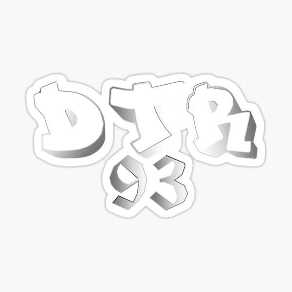 Dtr Stickers | Redbubble