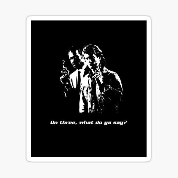 "On three..." Sticker by JoKuipers | Redbubble