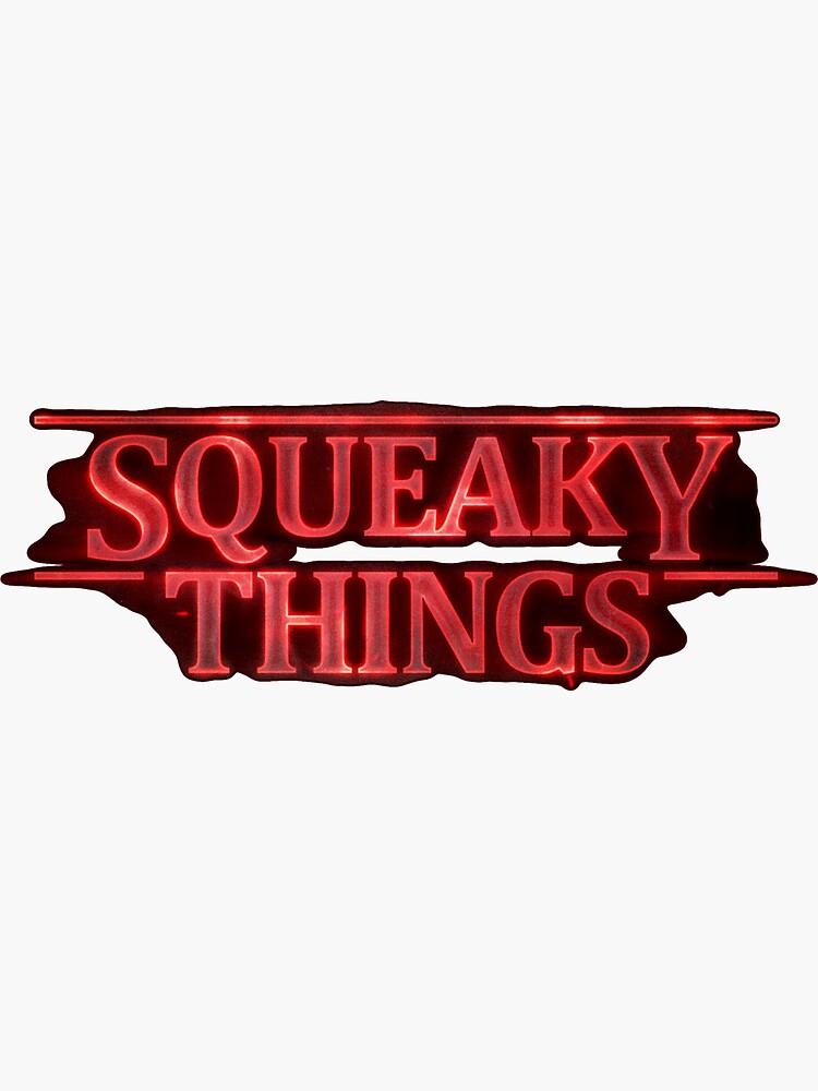 "Squeaky Things" Sticker for Sale by BarkSWAG | Redbubble