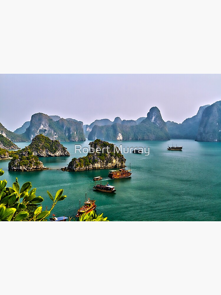 "Halong Bay, Vietnam." Sticker for Sale by Nethycurl | Redbubble