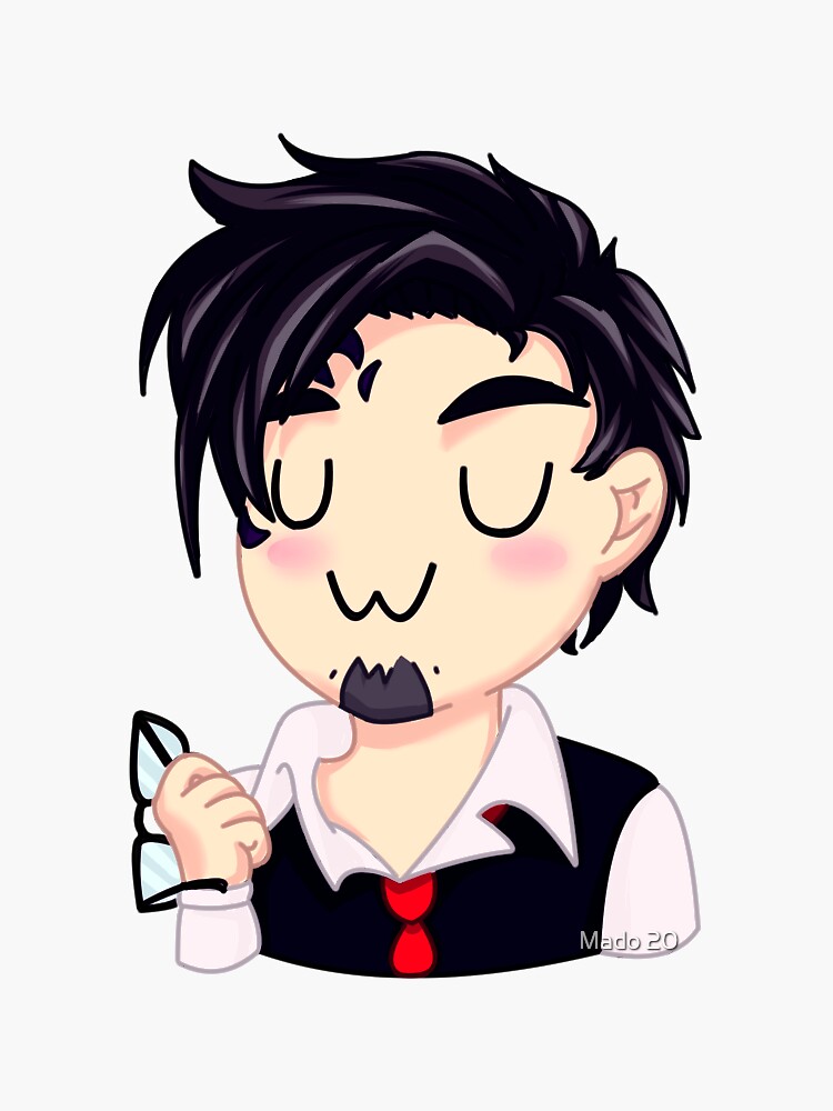 "UWU Face" Sticker by MichaelWeiss | Redbubble