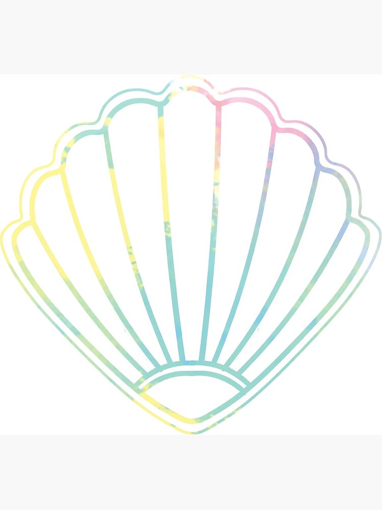 "Pastel Design Minimalist Shell" Art Print for Sale by SeasideStory ...