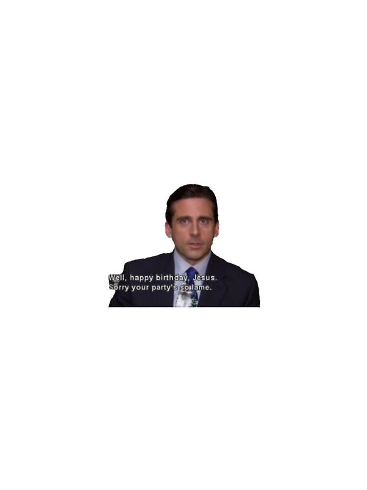 "The Office - Michael Scott Jesus Quote" iPhone Case for Sale by ...