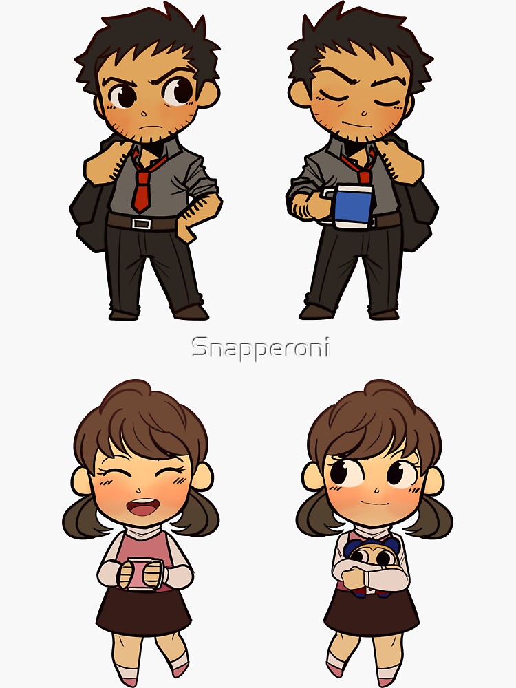 "Persona 4 "Dojima Family" Dojima Nanako und Dojima Ryotaro Vier ...