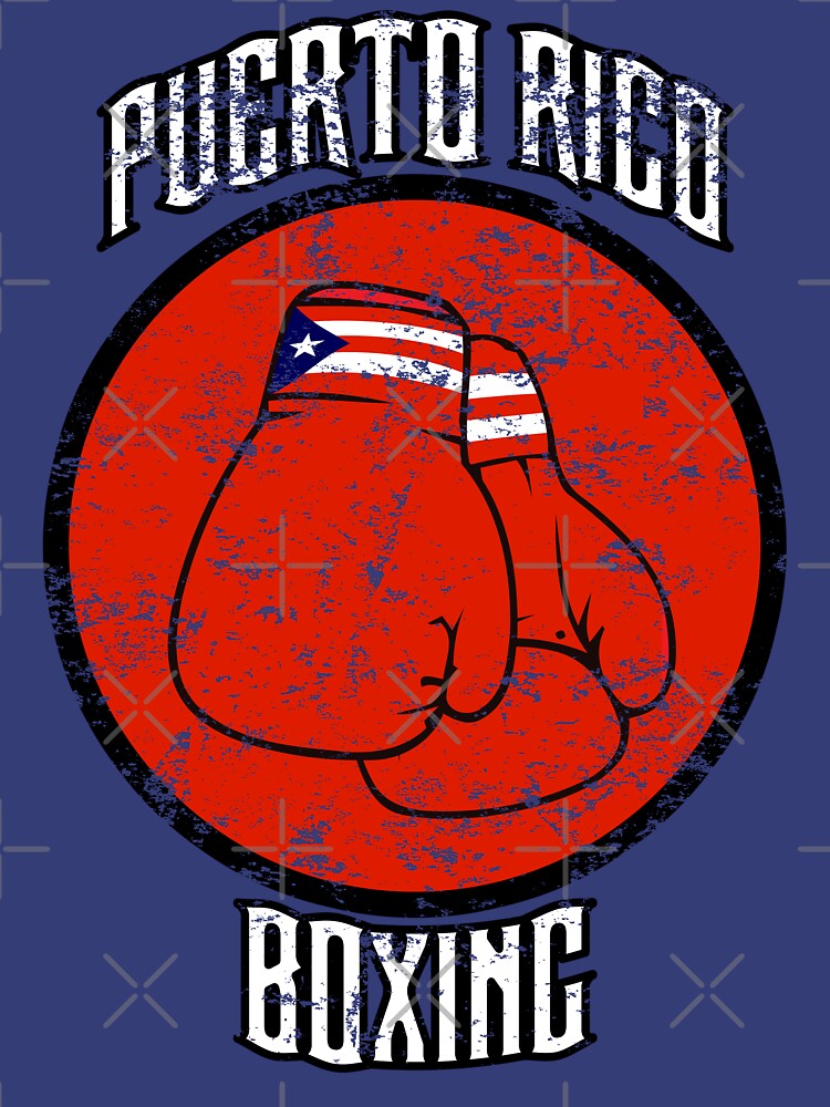 "Puerto Rico Boxing" T-shirt for Sale by CreativoDesign | Redbubble ...