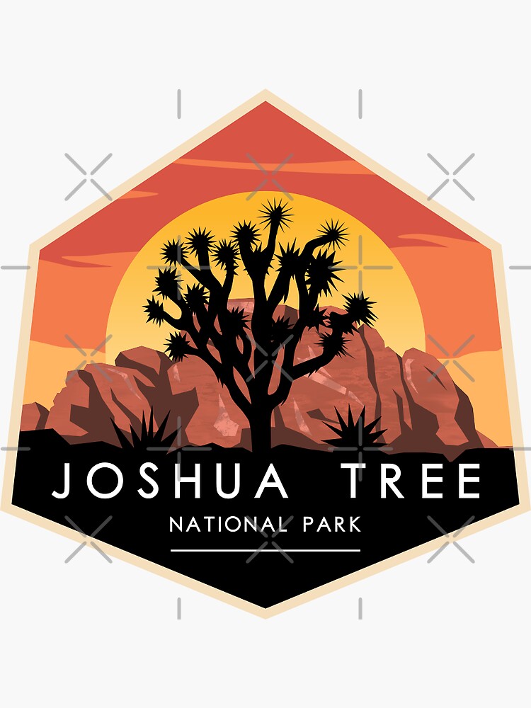 "Joshua Tree National Park Explorer" Sticker for Sale by BoundlessExp ...