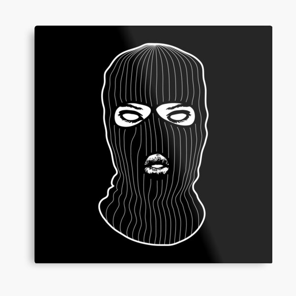 Balaclava Metal Prints | Redbubble