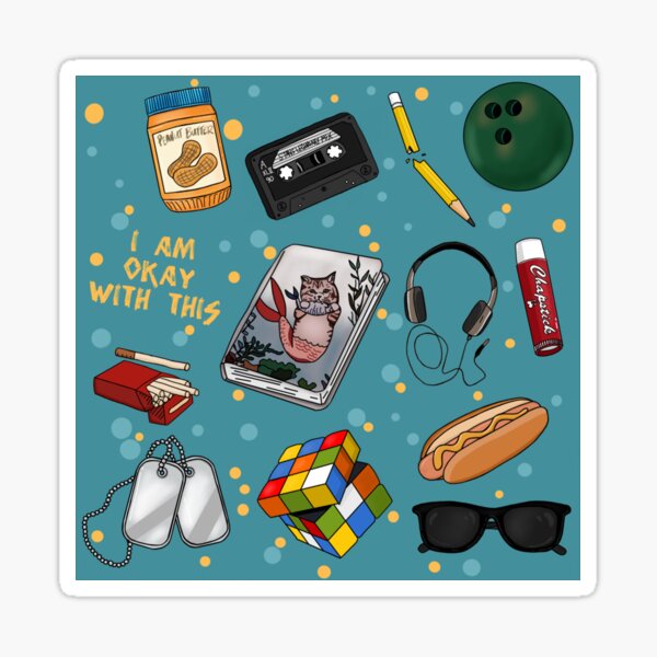 Pegatina «Estoy (no) de acuerdo con este • collage» de OUaTPreachers ...