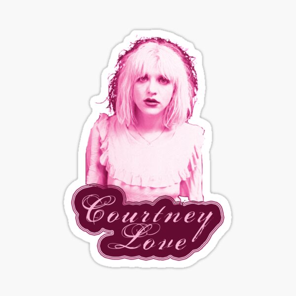 Courtney Love Stickers | Redbubble
