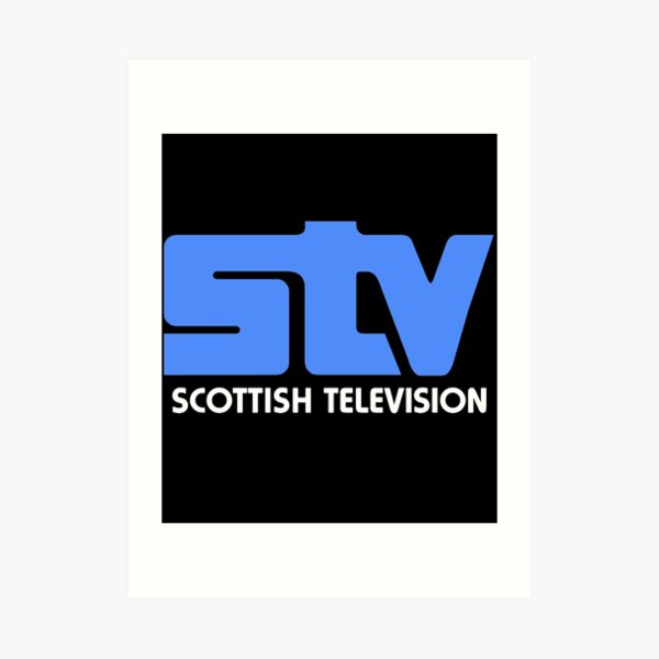 "Retro STV Logo" Art Print for Sale by Glennascaul | Redbubble