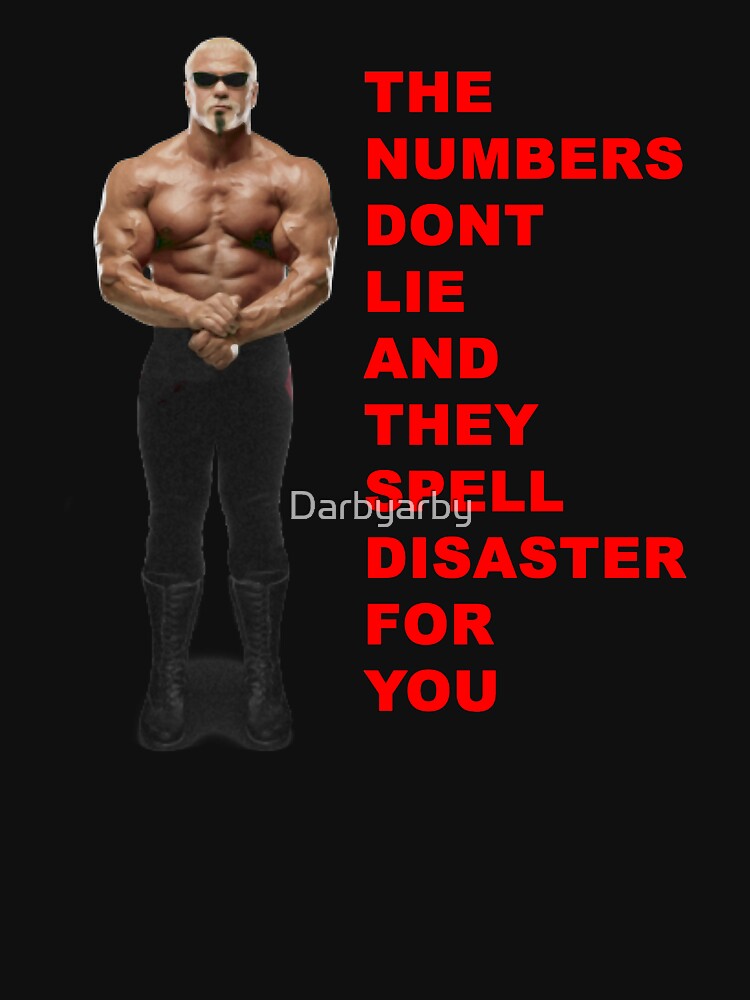 "Numbers Dont Lie" T-shirt for Sale by NewEliteApparel | Redbubble ...