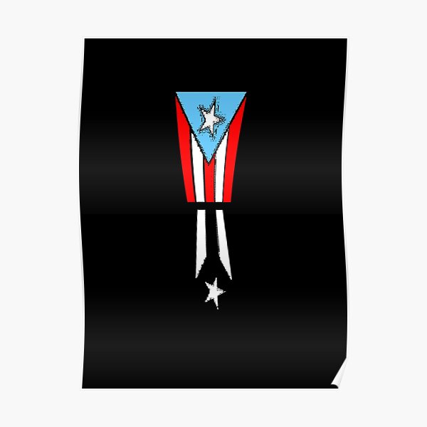 "Puerto Rican Flag Resistance Flag" Poster by liamaris | Redbubble