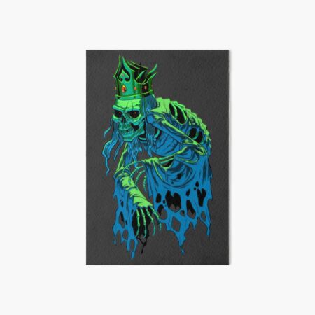 "Lich King - Master Of Dust (blue version)" Art Board Print by ...
