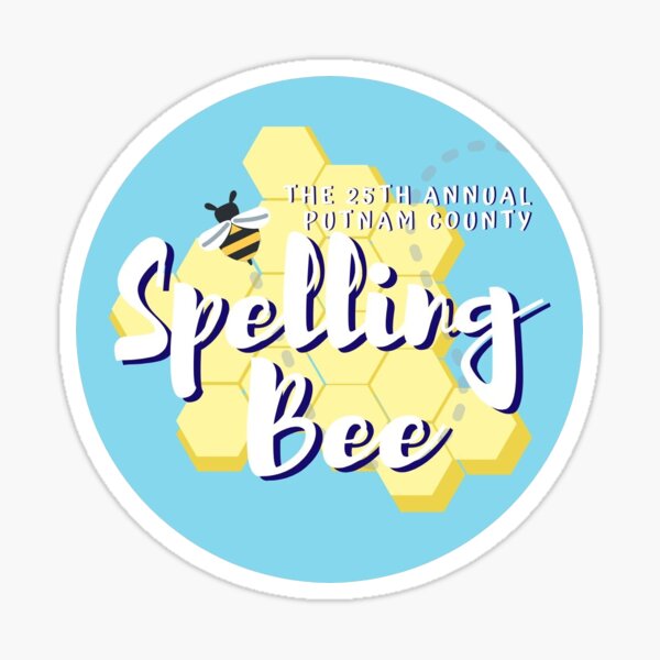 "25th Annual Putnam County Spelling Bee" Sticker by AliArtShop | Redbubble