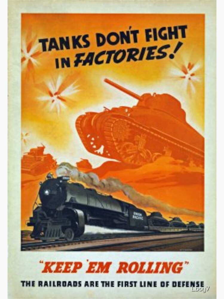 "WW2 US Army Sherman Tank Poster" Sticker for Sale by Lboy7 | Redbubble