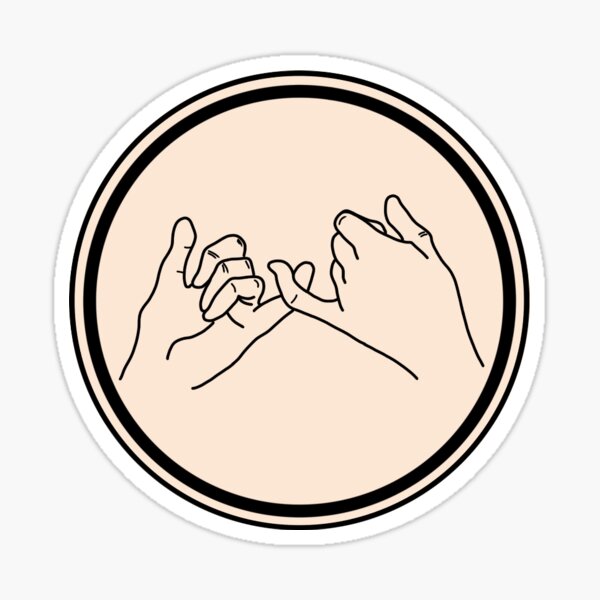 "I Promise" Sticker by asialeong | Redbubble
