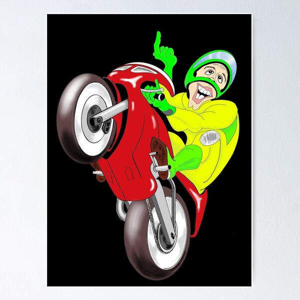 Wheelie Posters