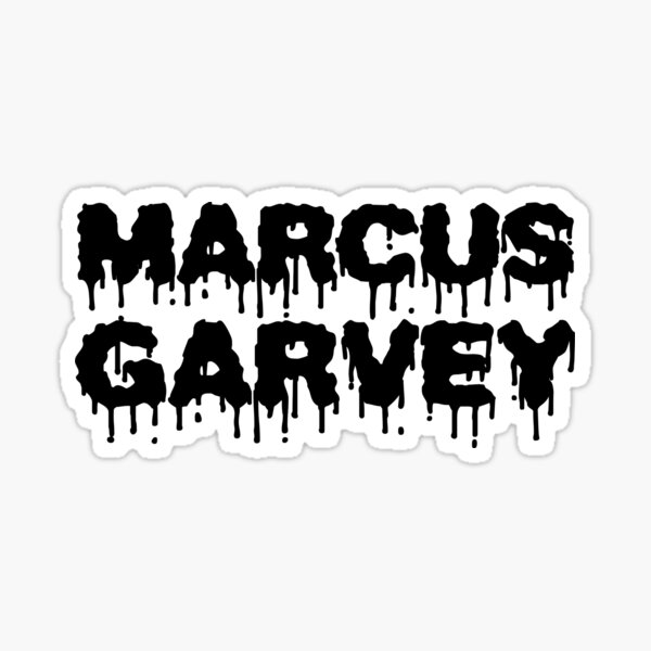 "MARCUS GARVEY DRIP (T-SHIRT)" Sticker for Sale by DMYCB | Redbubble
